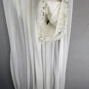 BCX | Dresses | Bcx Sheer Lace Overlay Offwhite Dress Sz 3 Juniors ...